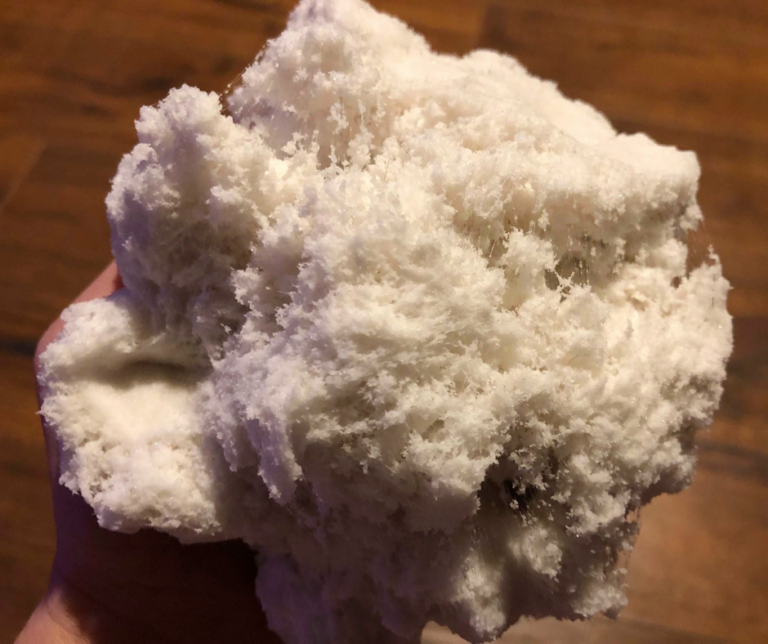 Fluffy Snow Slime - Blue Eyed Mama | Family Recipes, Crafts ...