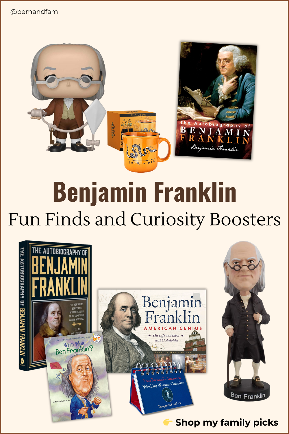 Benjamin Franklin Activities for Kids - Blue Eyed Mama | Family Recipes ...