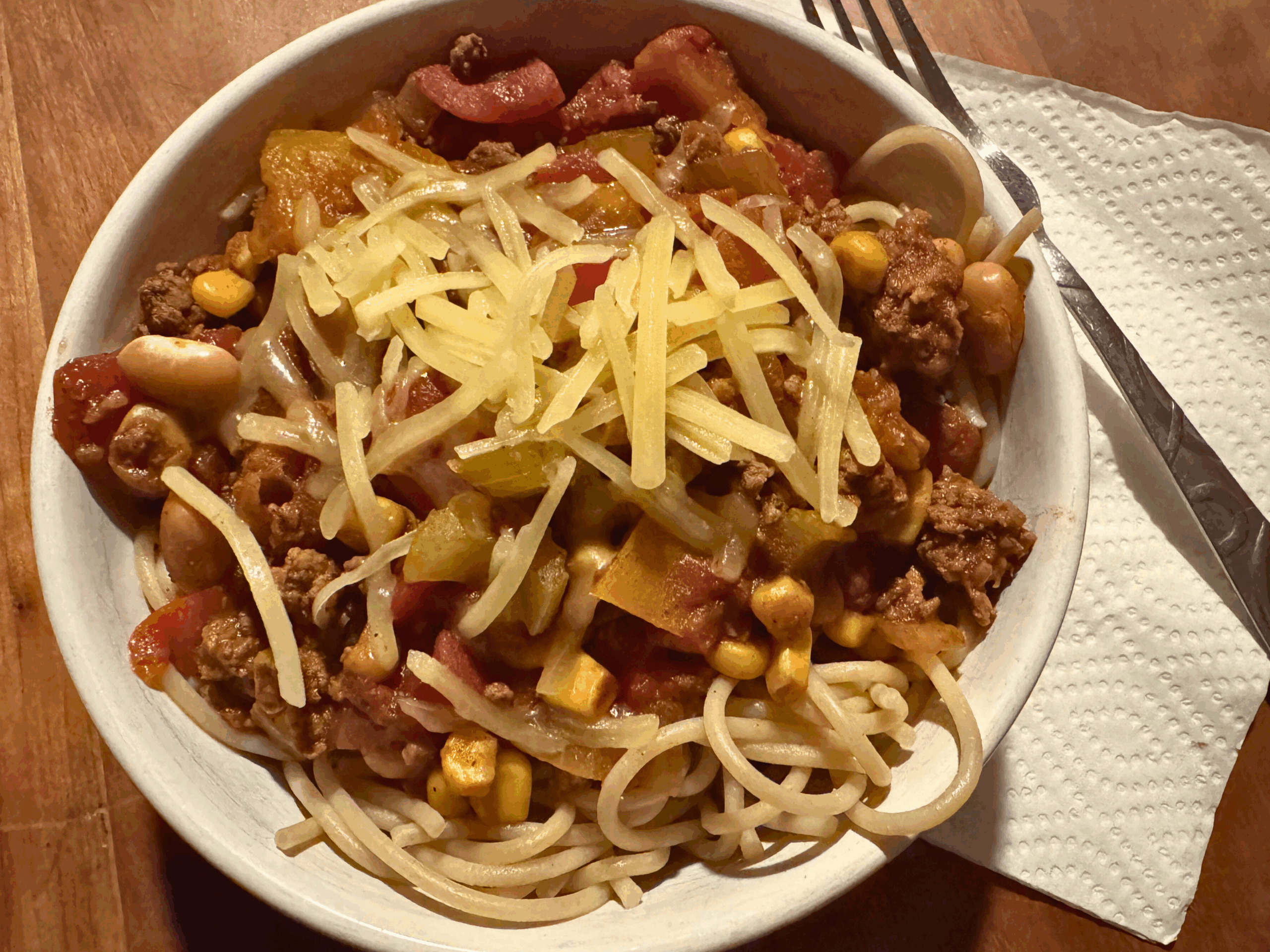 Crockpot Chili That Becomes Chili Mac - Two for One Meals